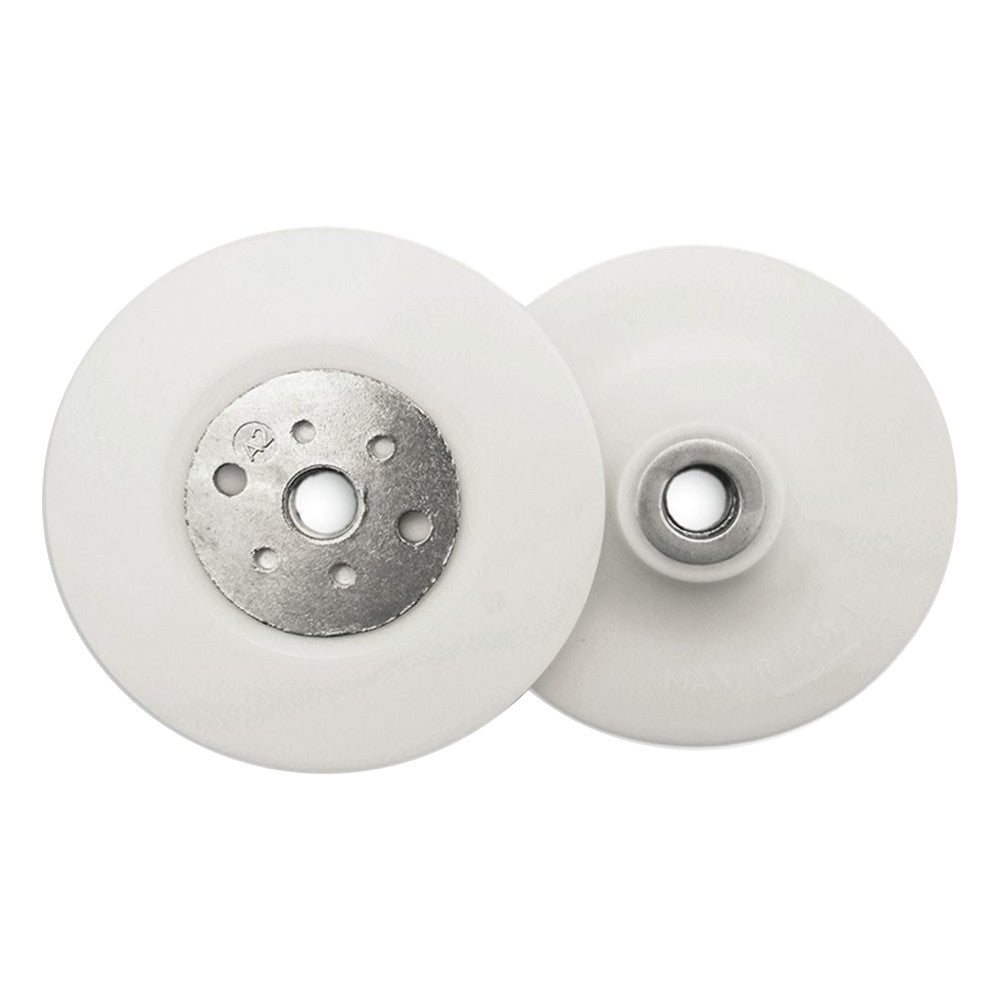 Flexipads White Nylon Backing Pad – Advanced Welding Supplies